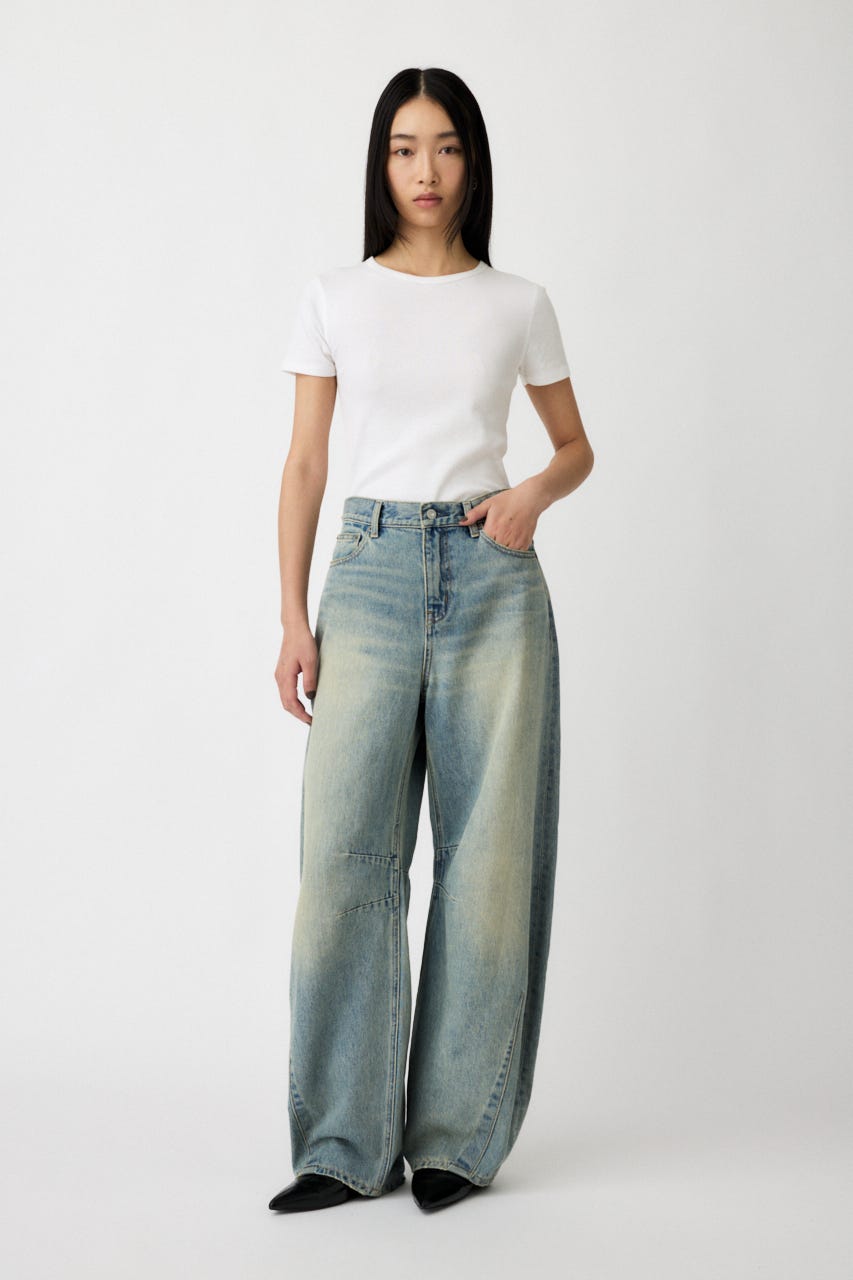 MOUSSY | 【ViVi掲載】HORSESHOE バギー (ワイド ) |SHEL'TTER WEBSTORE