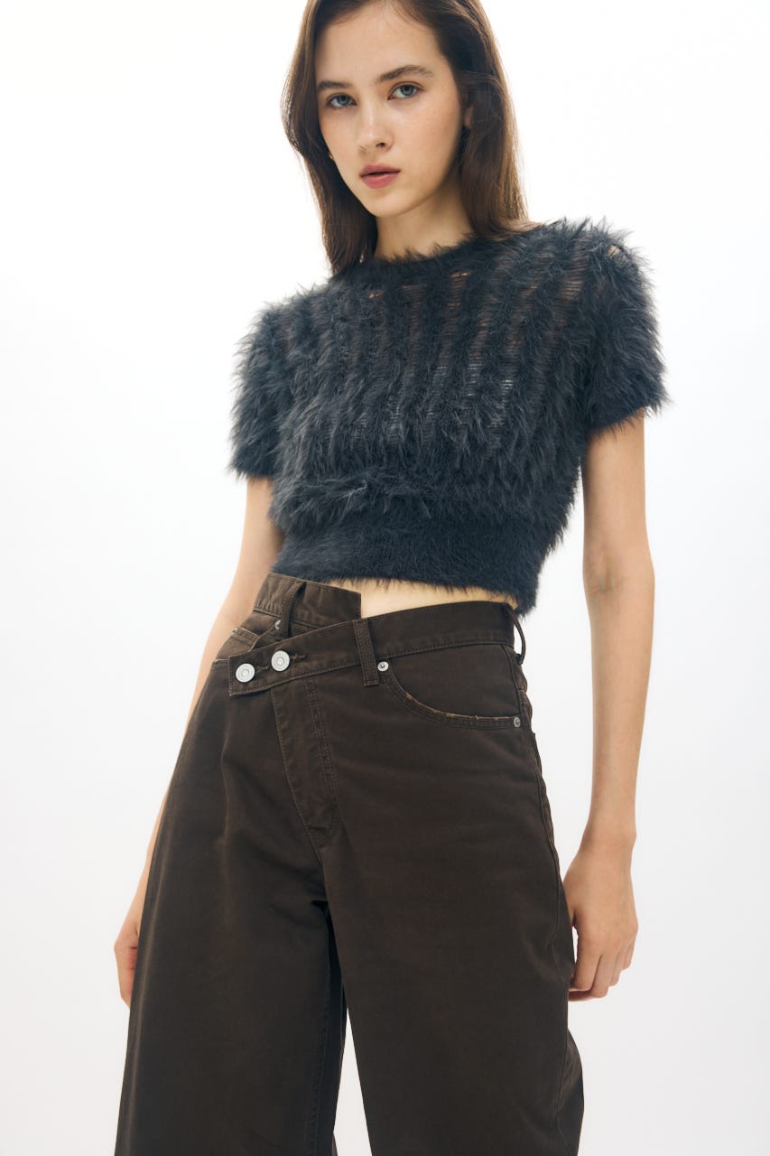 MOUSSY | 【ViVi掲載】SHEER SHAGGY ニット (ニット ) |SHEL'TTER WEBSTORE