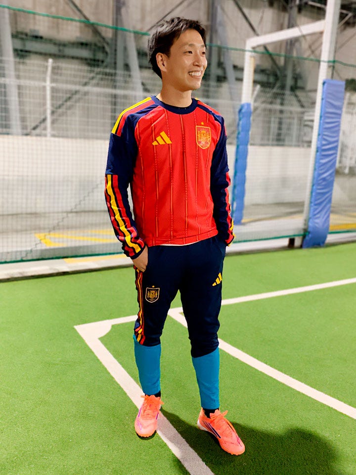 スペイン代表 TIRO26 トレーニングトップ／サッカーショップKAMO