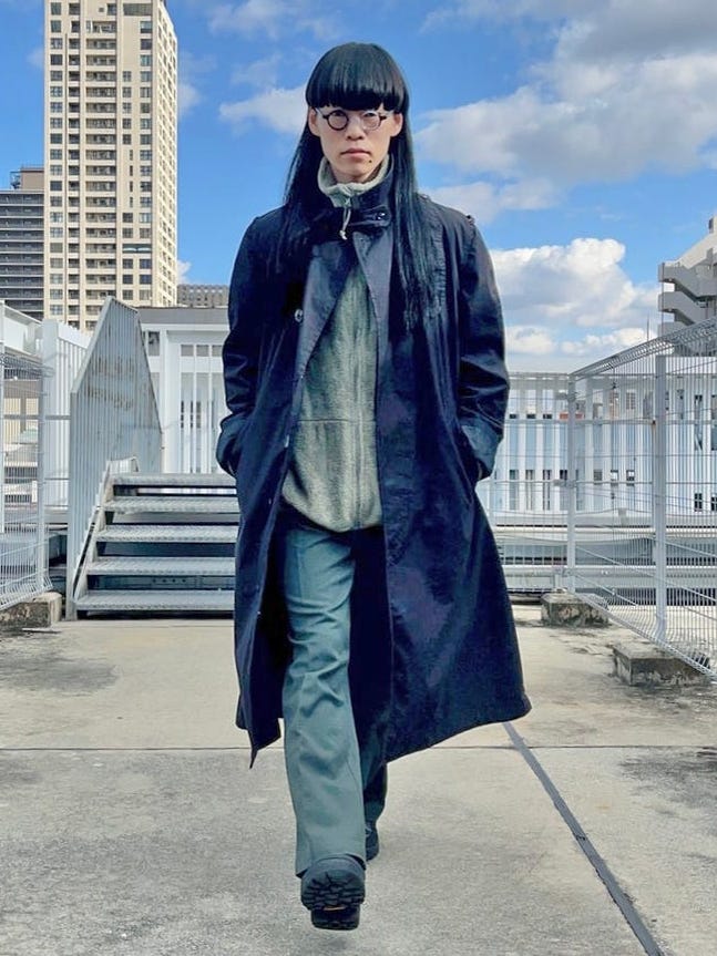 BOTTER（ボッター）ニット・セーター 青 サイズ:L メンズ